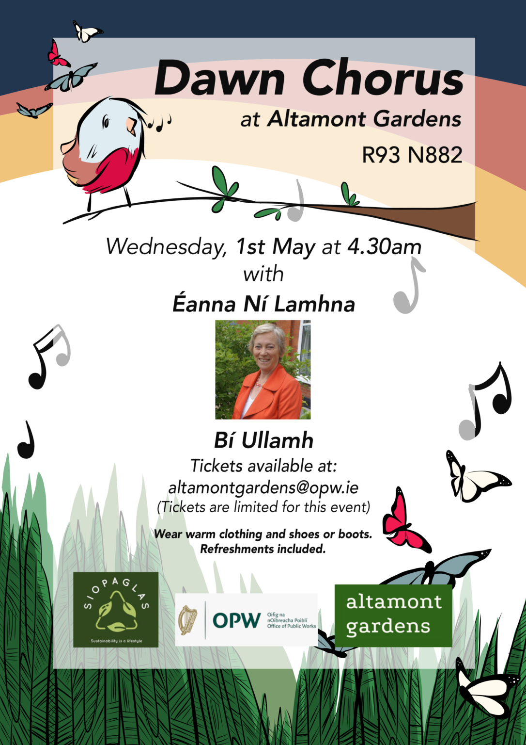 Dawn Chorus at Altamont Gardens 2024 - Carlow Tourism